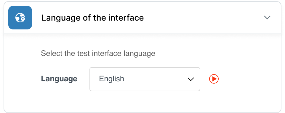 Create quizzes & surveys in multiple languages